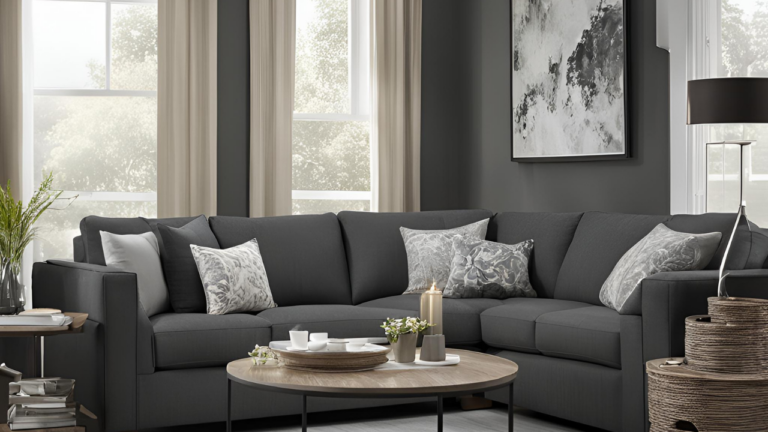 20 Dark Grey 2 Seater Couch Living Room Decor Ideas