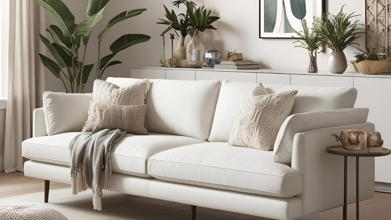 20 White Comfy Couch Living Room Decor Ideas - WorkFleek