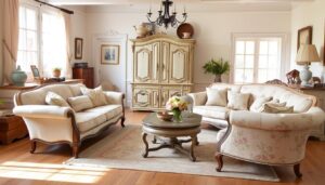 20 French Country Comfy Couches Living Room Decor Ideas
