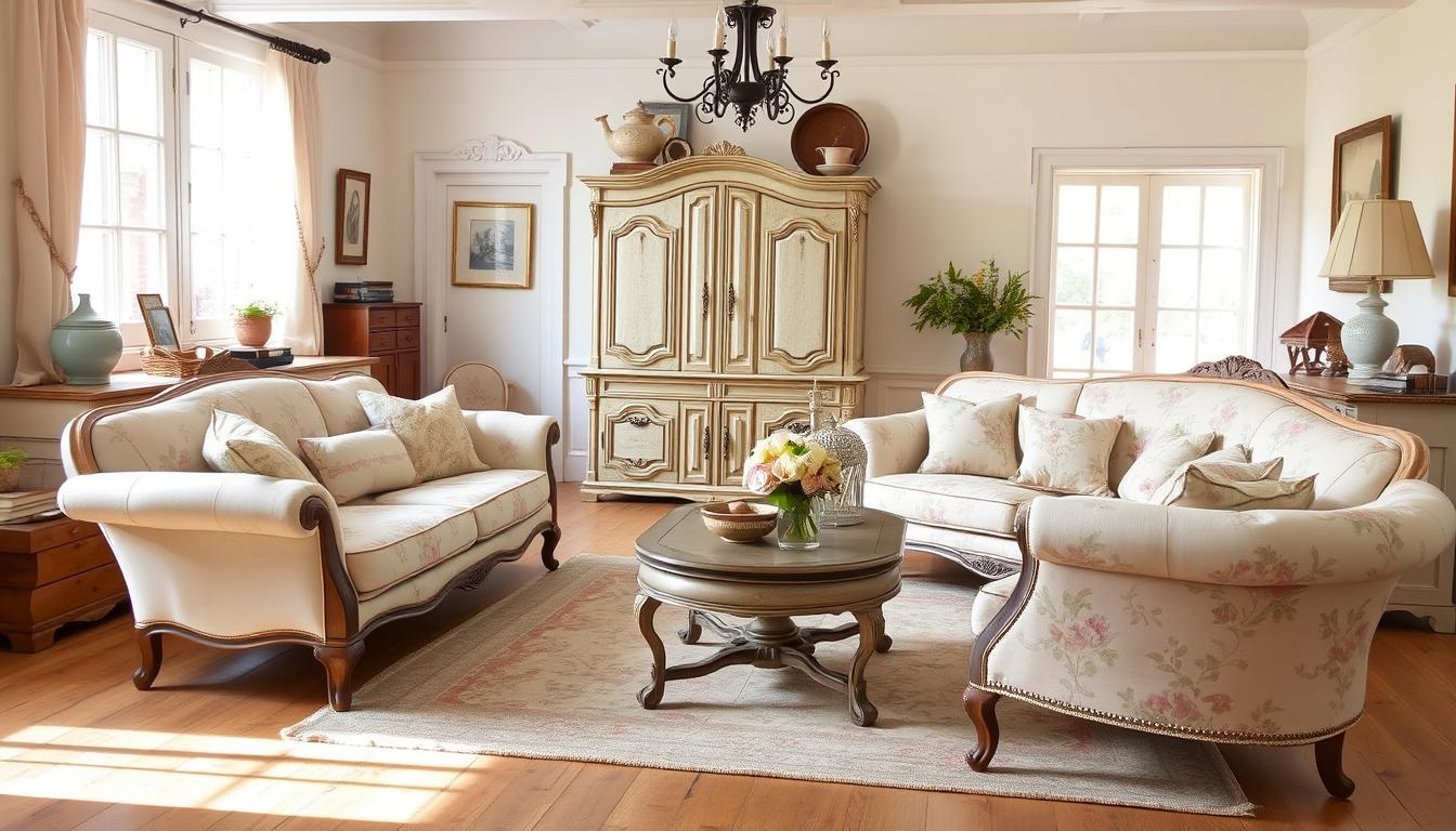 20 French Country Comfy Couches Living Room Decor Ideas