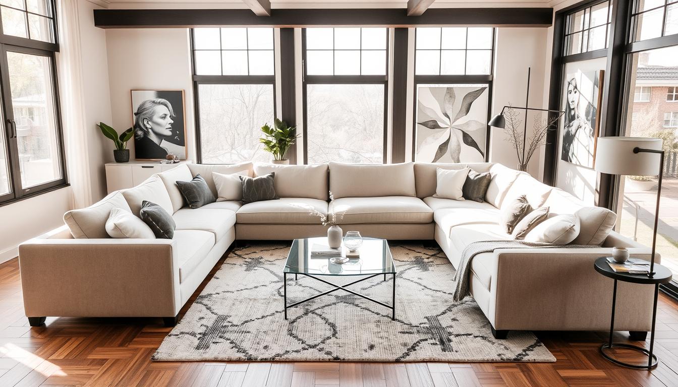 20 large comfy couch living room decor ideas