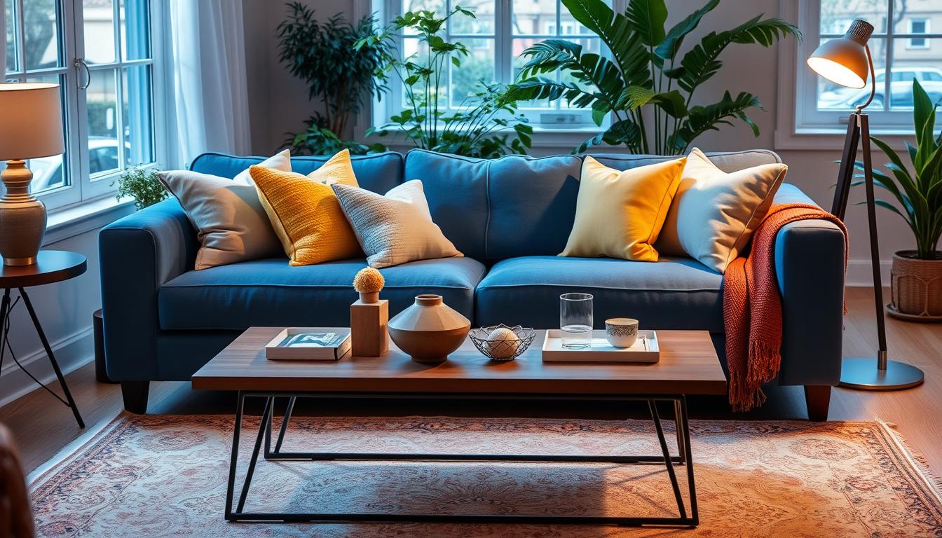 20 blue comfy couch decor ideas