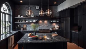 20 Dark Kitchen Decor Ideas
