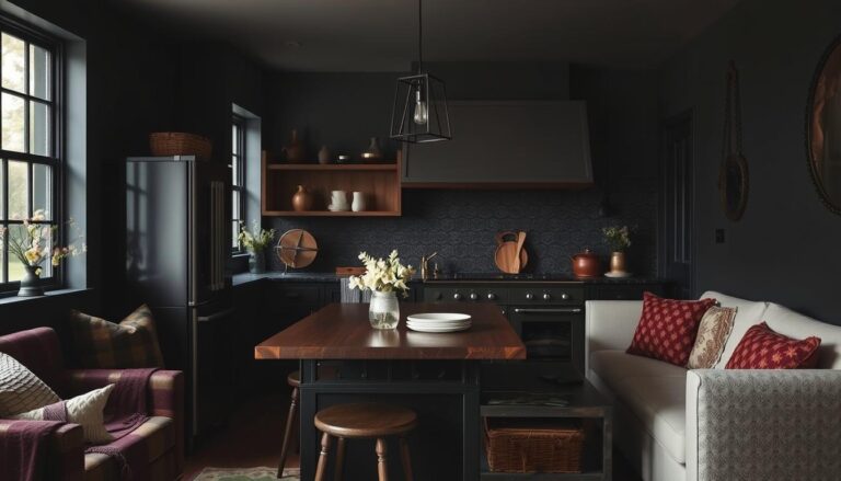 20 Dark Kitchen Decor Ideas