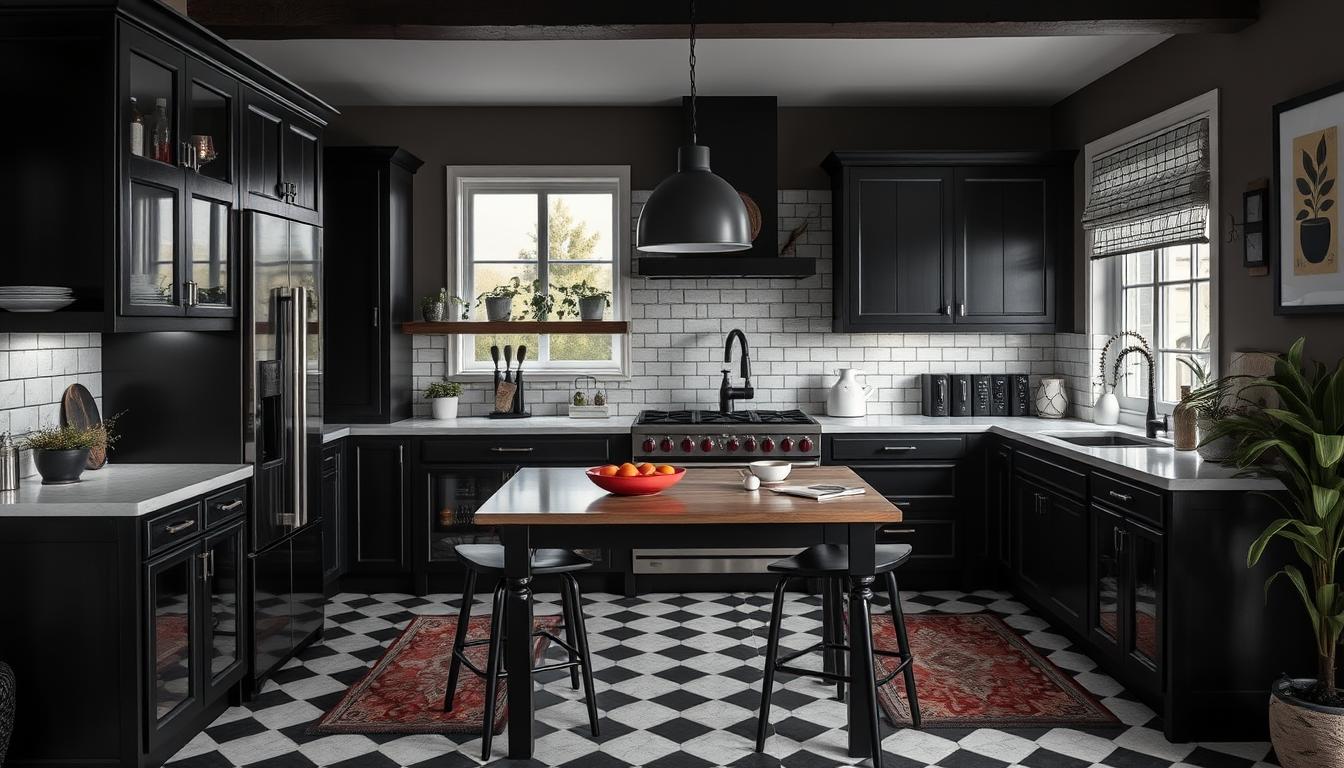 20 Dark Kitchen Decor Ideas