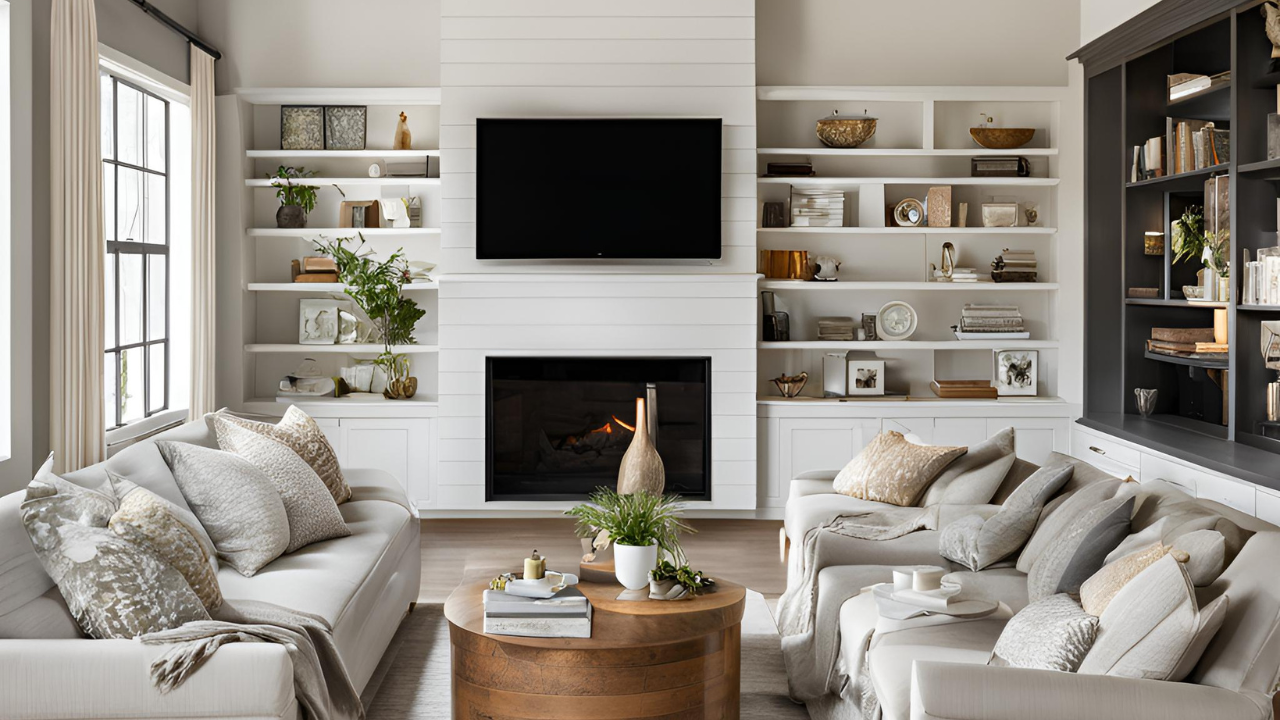 20 Living Room Built-In Decor Ideas