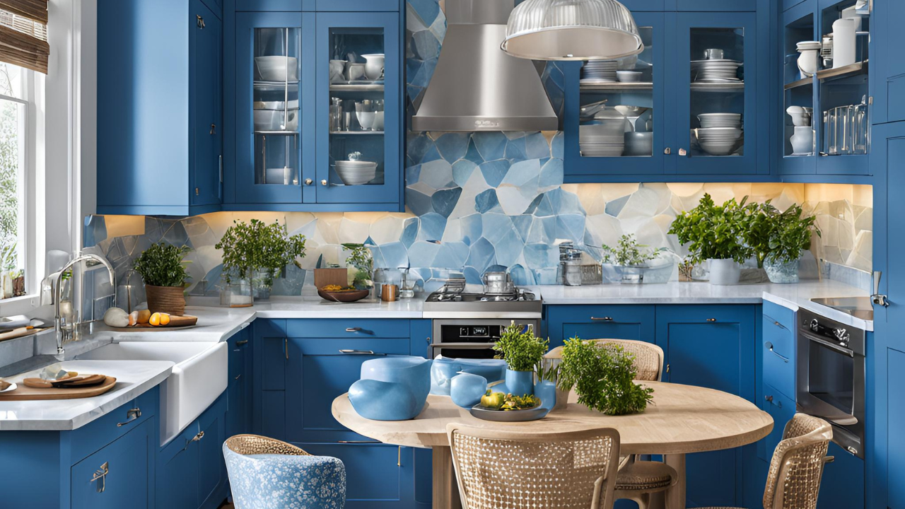 20 Blue Kitchen Decor Ideas