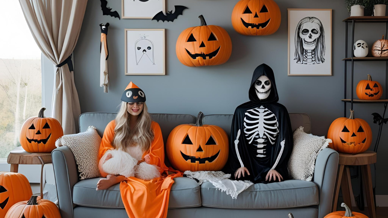 20 Comfy Couch Halloween Costumes Decor Ideas