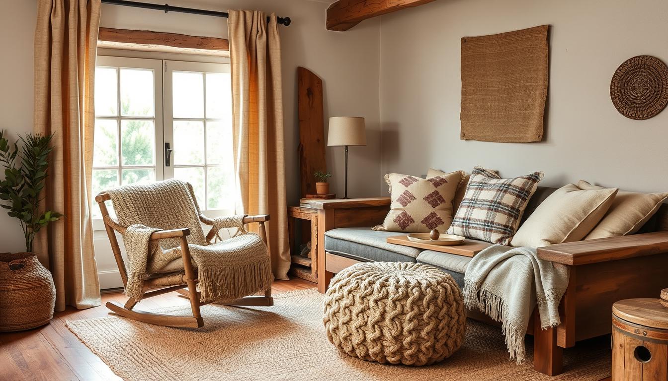20 Rustic Small Living Room Inspirations
