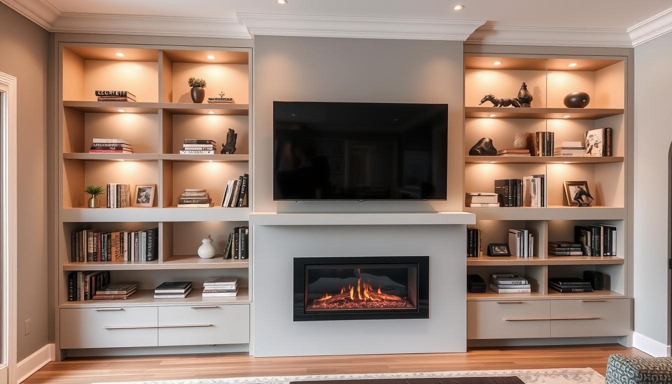 20 Living Room Built-In Decor Ideas