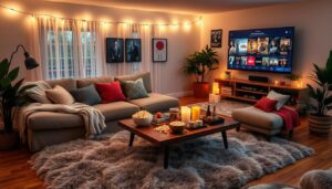 20 Comfy Couch Movie Night Decor Ideas