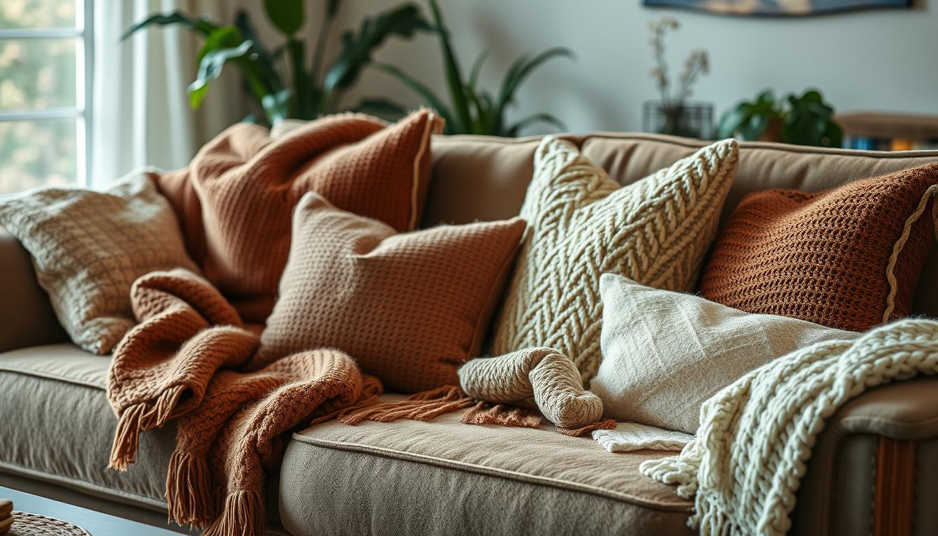 20 Comfy Couch with Blankets Decor Ideas