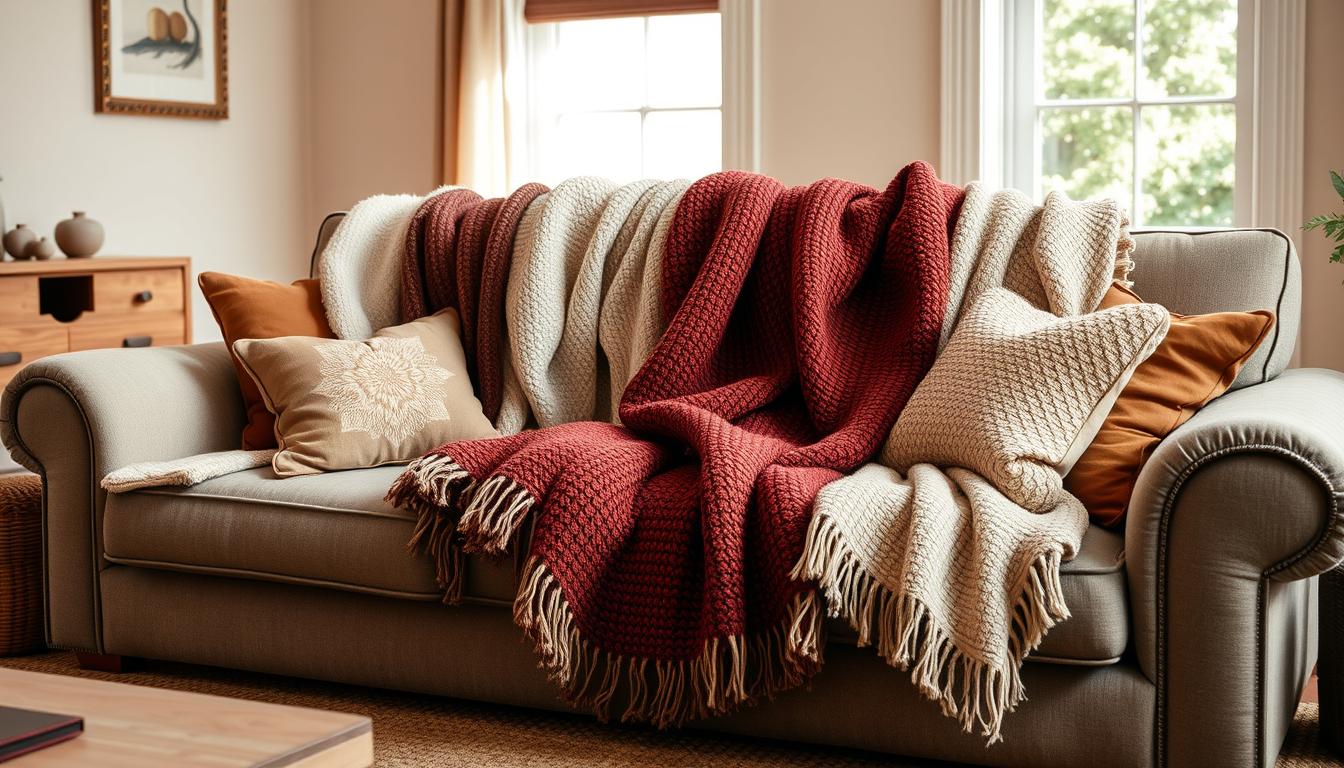 20 Comfy Couch with Blankets Decor Ideas