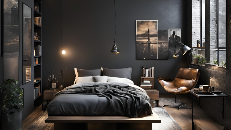 20 Small Bedroom Inspirations for Men: Design Ideas