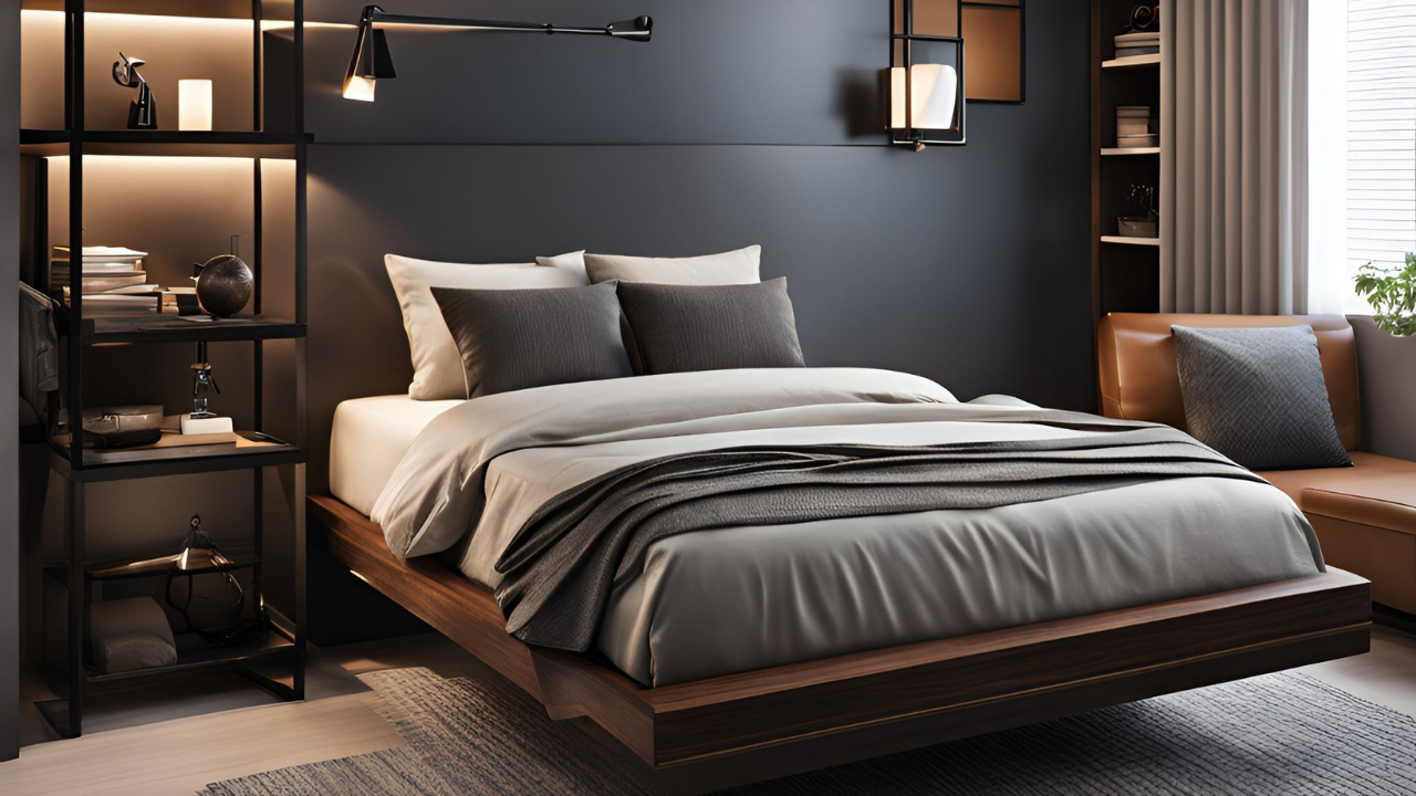 20 Small Bedroom Inspirations for Men: Design Ideas