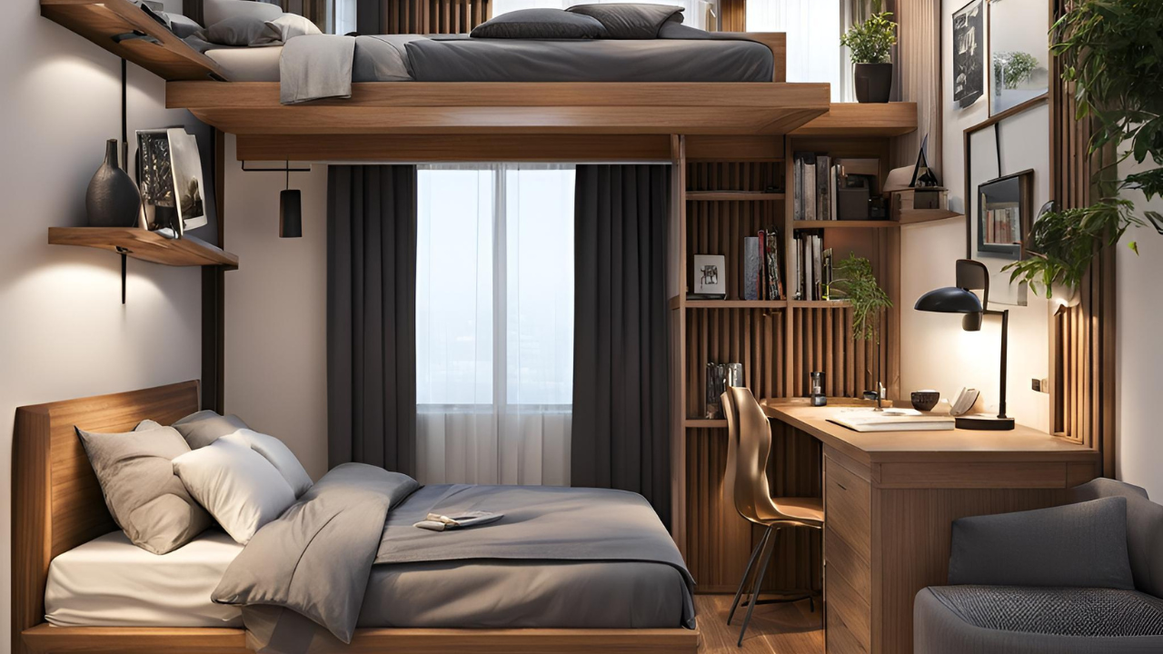 20 Small Bedroom Inspirations for Men: Design Ideas