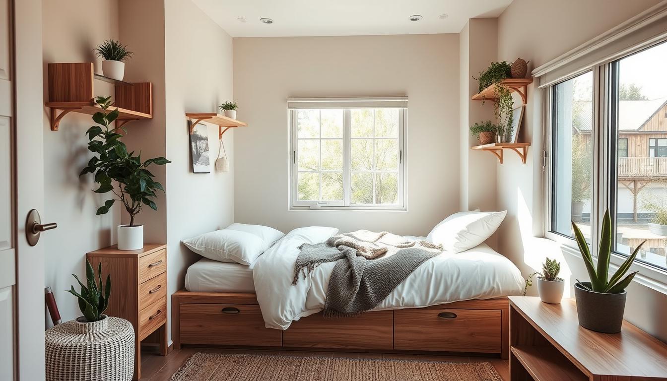 20 Very Small Bedroom Inspirations for Tiny Spaces