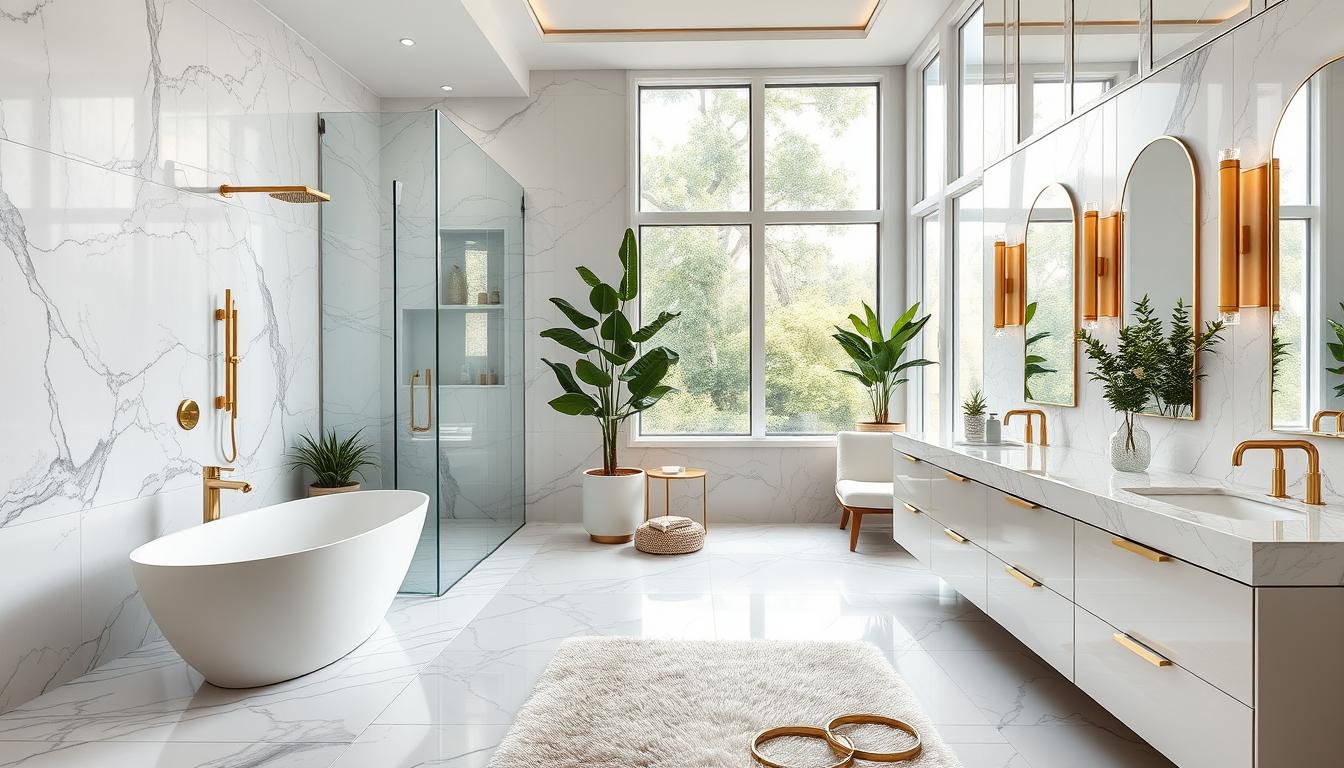 20 Large Luxury Bathroom Interior Design Ideas