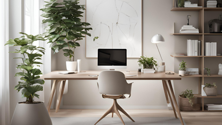 20 Modern Minimalist Home Office Design Ideas