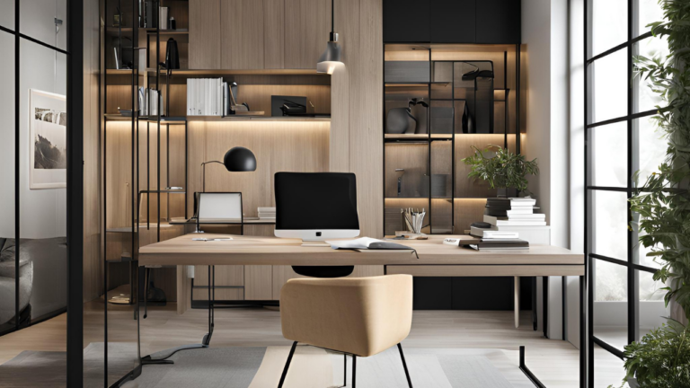 20 Modern Minimalist Home Office Design Ideas