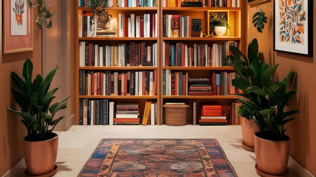 20 hallway bookshelves decor ideas - WorkFleek