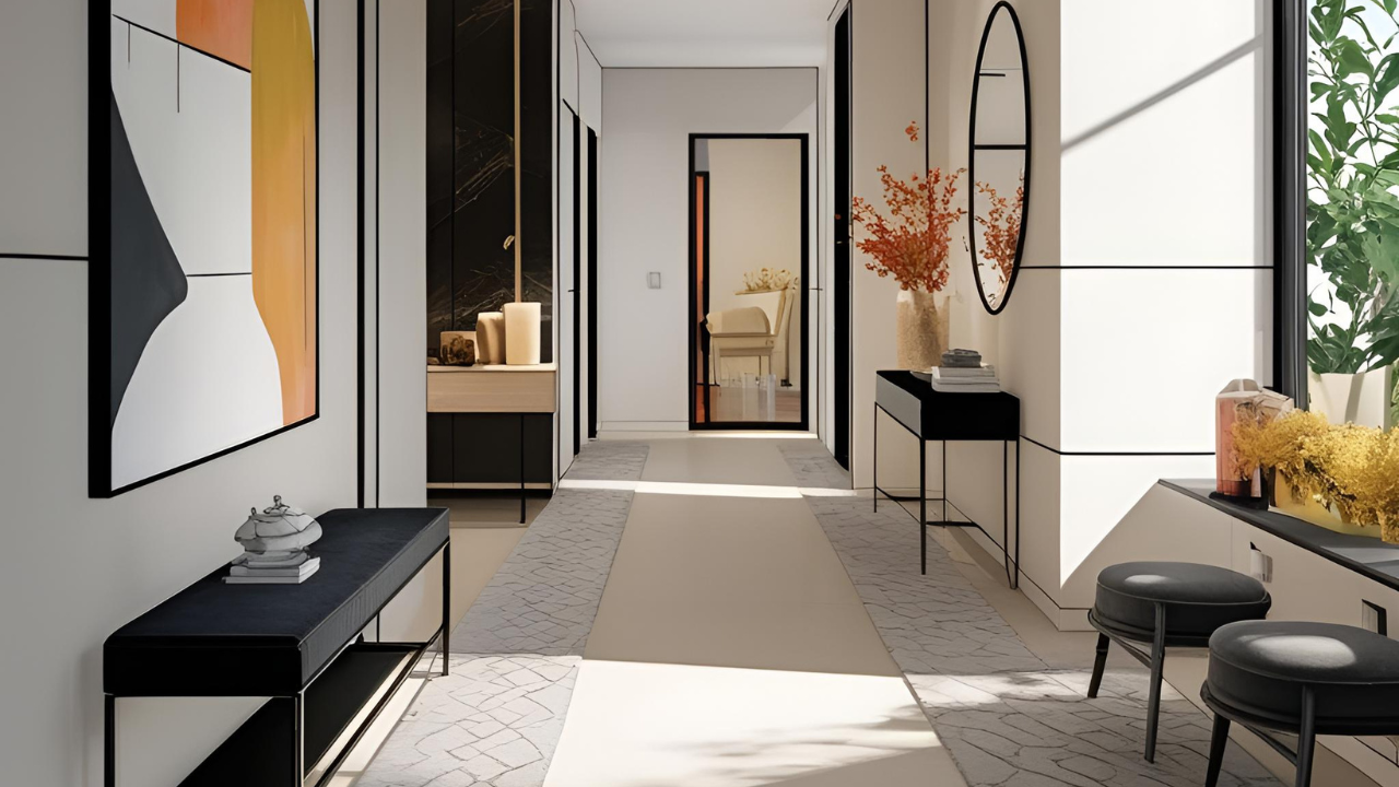 20 Modern Apartment Hallway Design Ideas - WorkFleek