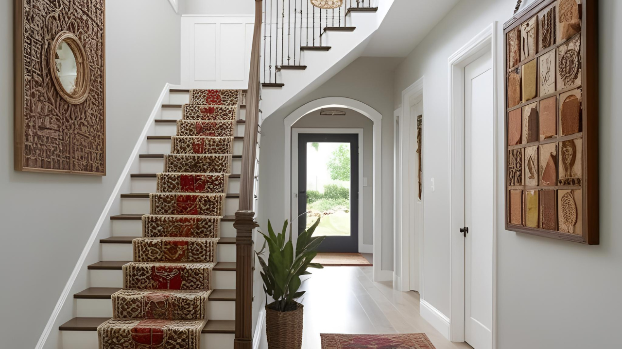 20 Hallway and Stairs Decor Ideas