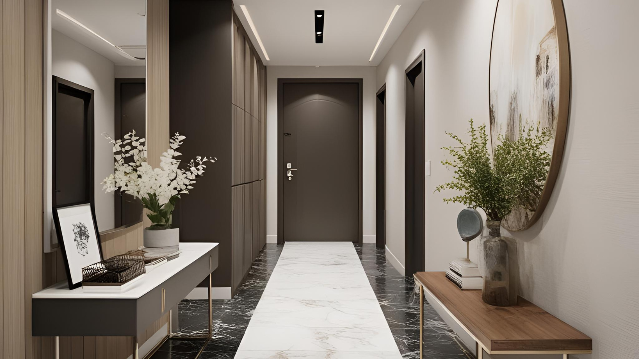 20 Modern Apartment Hallway Design Ideas