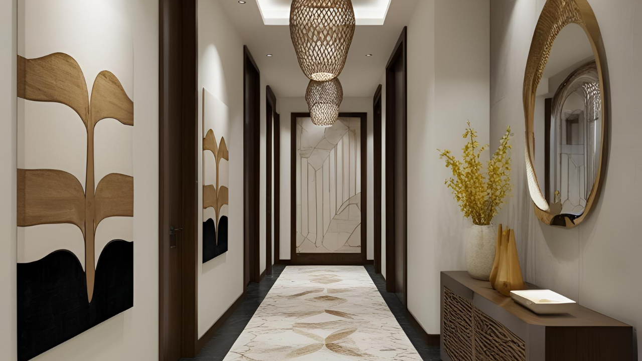 20 Organic Modern Hallway Design Ideas