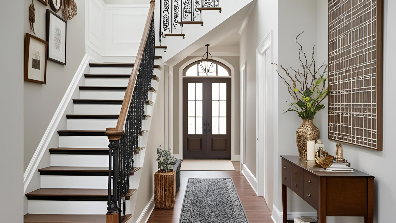 20 Hallway and Stairs Decor Ideas