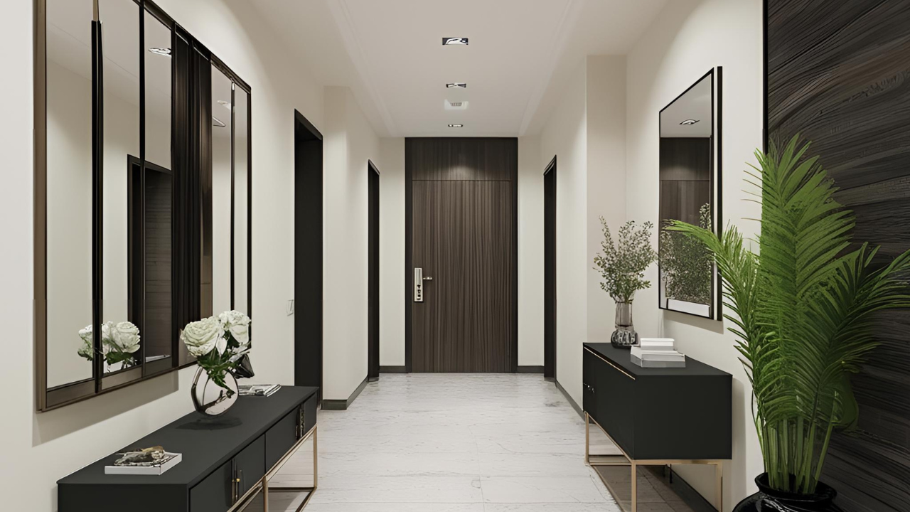 20 Modern Apartment Hallway Design Ideas