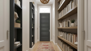 20 hallway bookshelves decor ideas - WorkFleek
