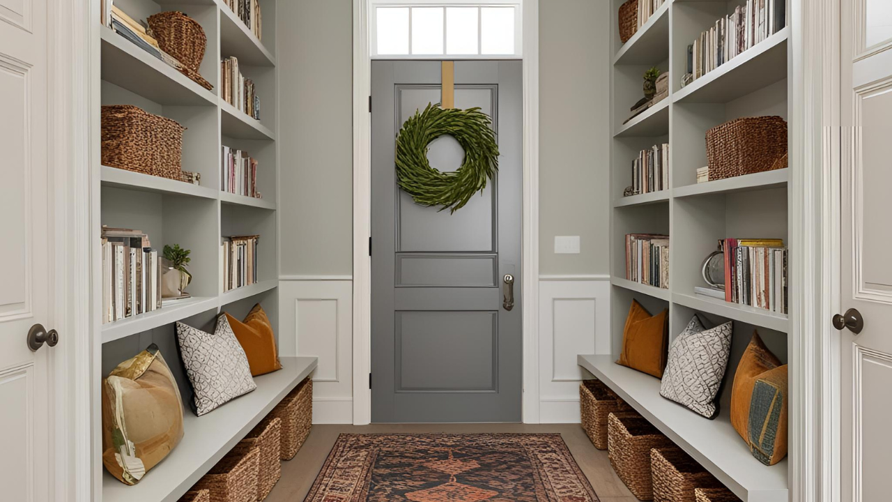 20 hallway bookshelves decor ideas - WorkFleek