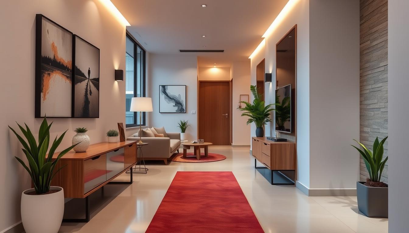 20 Modern Apartment Hallway Design Ideas - WorkFleek