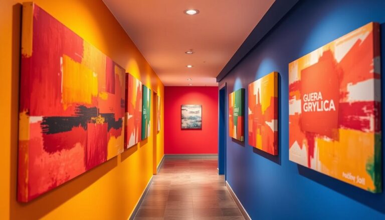 20 Hallway Artwork Ideas