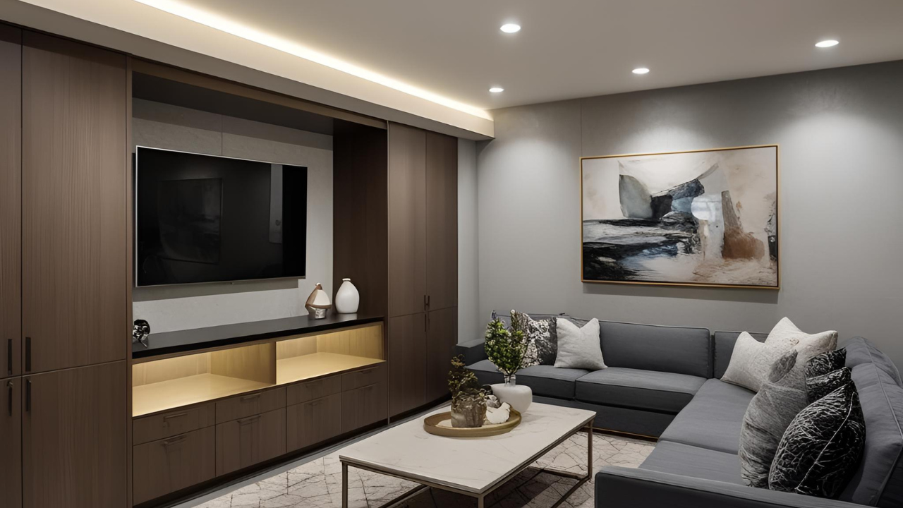 20 Modern Minimalist Basement Design Ideas
