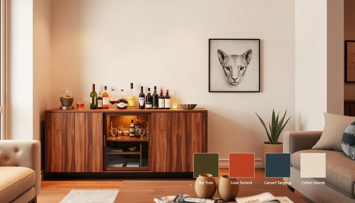 20 living room bar cabinet decor ideas