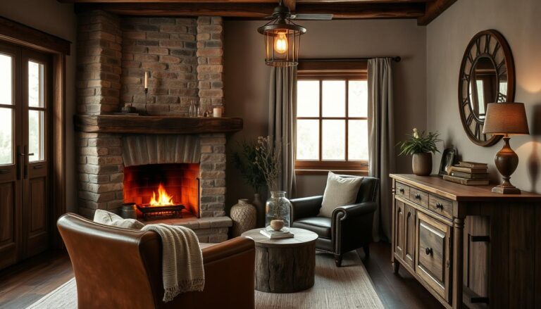 20 rustic corner fireplace living room inspiration ideas