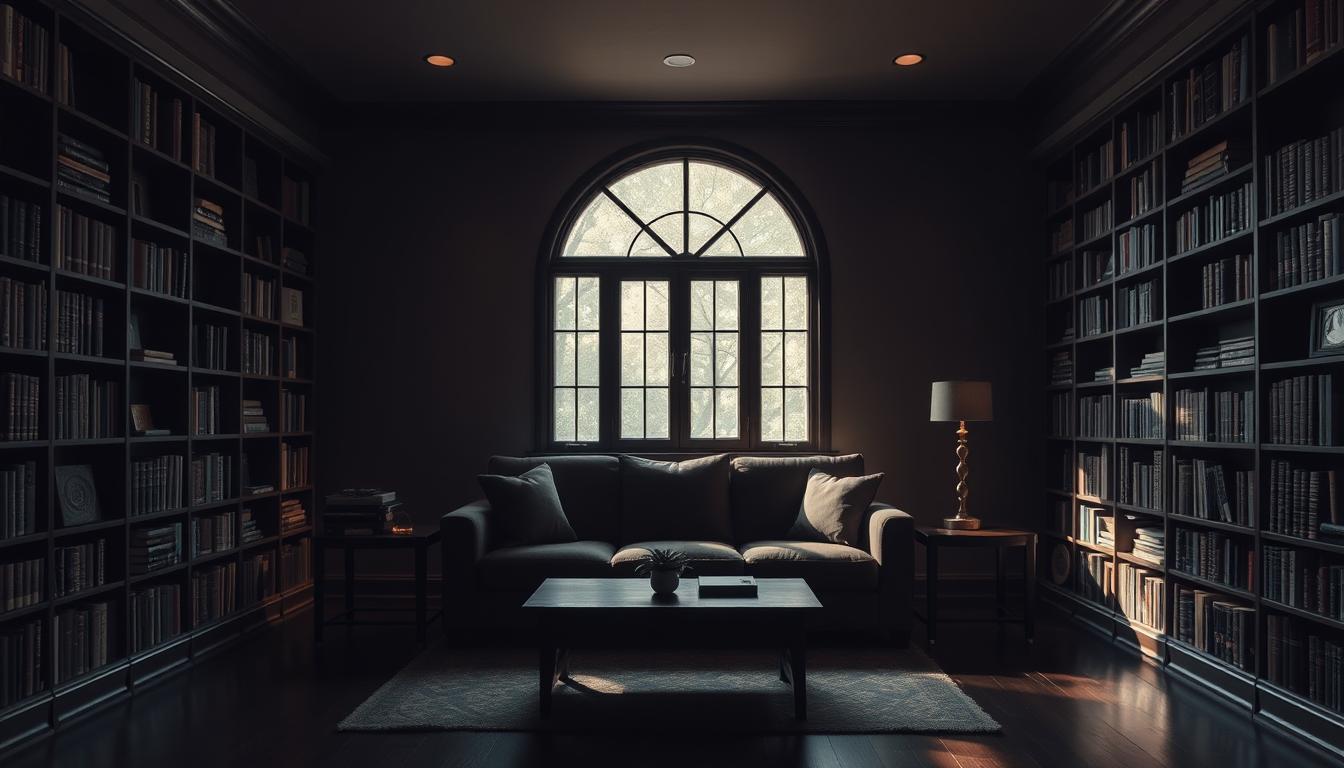 20 dark living room designs ideas