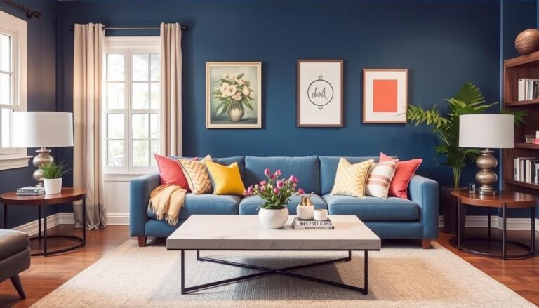 20 Blue Couch Living Room inspirations ideas